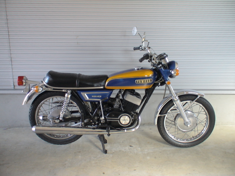 DX250 青/ゴールド | オートプロナガオカ